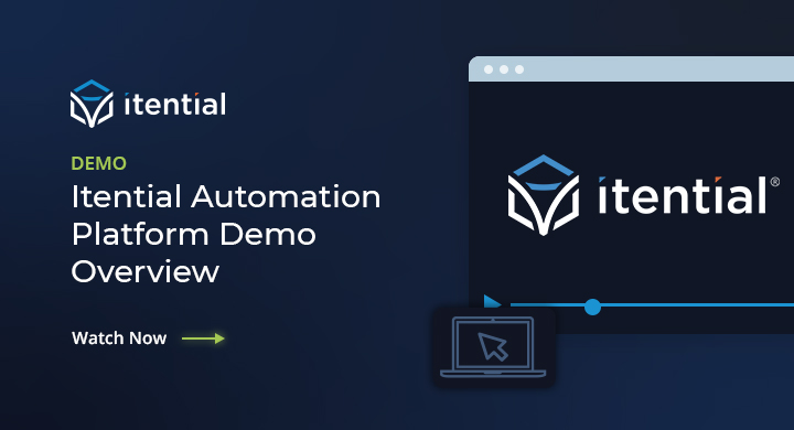 Itential Platform | Demo Overview
