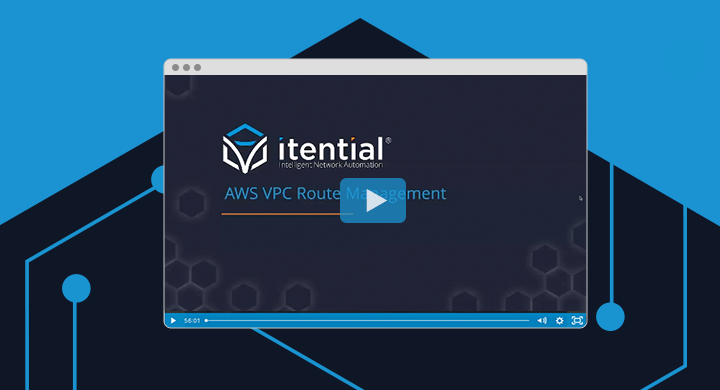 Itential Demo | Pre-Built Automation: AWS VPC Route Management Itential Demo | Pre-Built Automation: AWS VPC Route Management