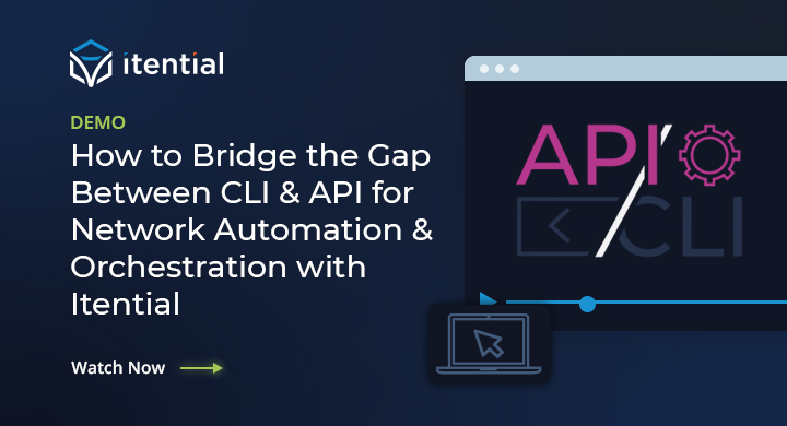 Cli And Api For Network Automation And Orchestration