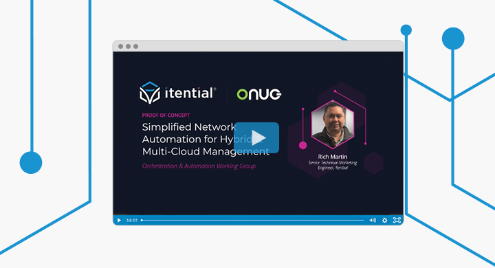 Itential Demo | Simplified Network Automation for Hybrid & Multi-Cloud ...