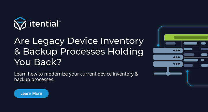 Automating Network Device Inventory And Backup Itential Network Automation