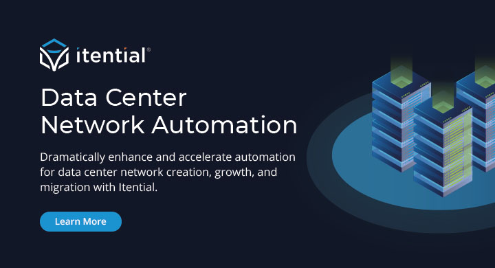 Data Center Network Automation Itential Network Automation