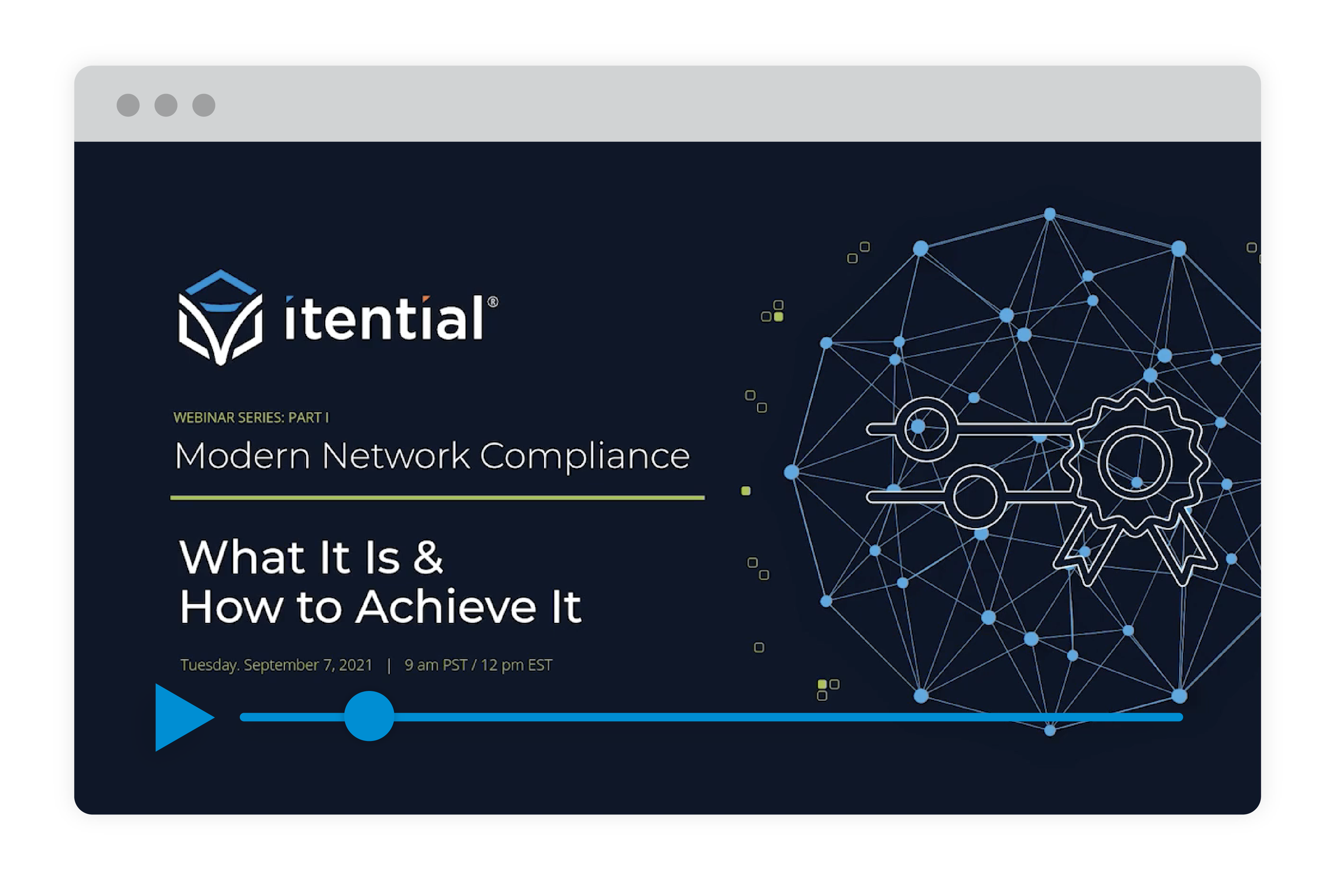 How to Achieve Modern Network Configuration & Compliance
