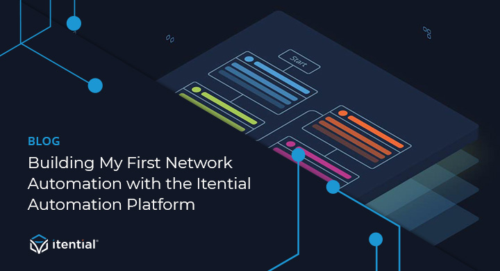 Building My First Network Automation With The Itential Automation Platform Itential Blog