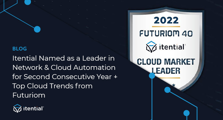 Itential Named as a Leader in Network & Cloud Automation for Second ...