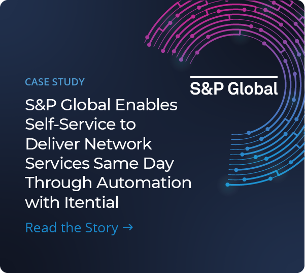 Hybrid-Cloud Network Automation & Orchestration with Itential