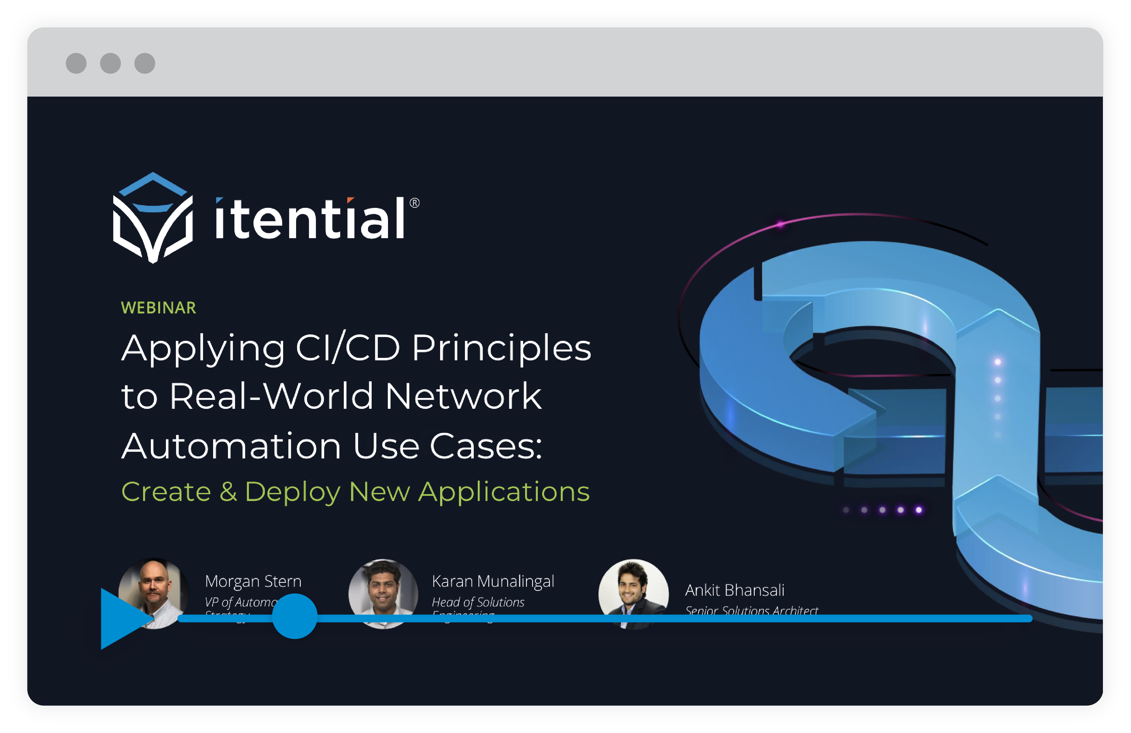 Deploy Applications with CI/CD for Network Change Processes