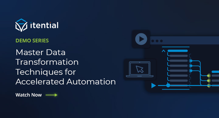Itential Demo Series Data Transformation