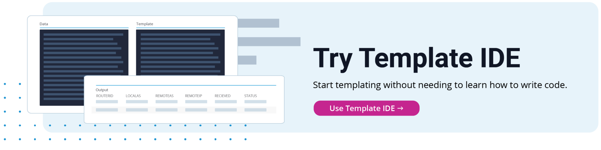 Template IDE - Developer Tool | Itential Network Automation