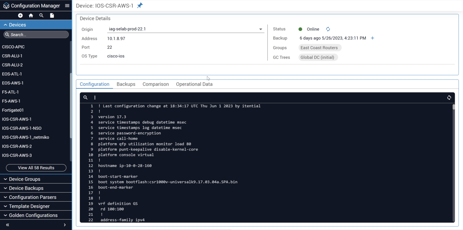 Itential Platform | Product Features & Capabilities Overview