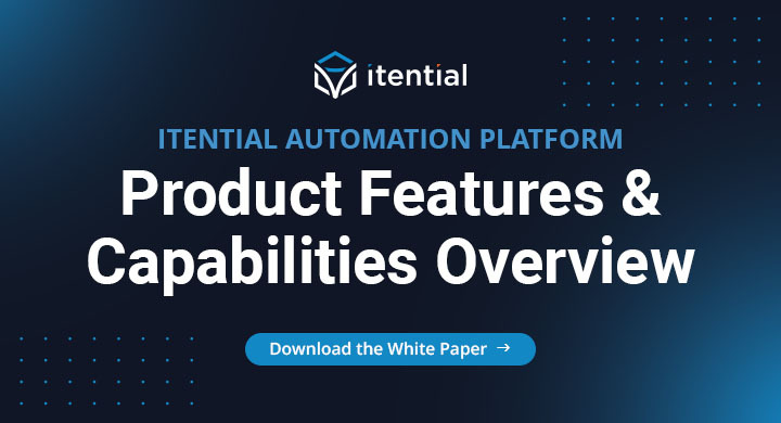 Itential Automation Platform | Product Features & Capabilities Overview
