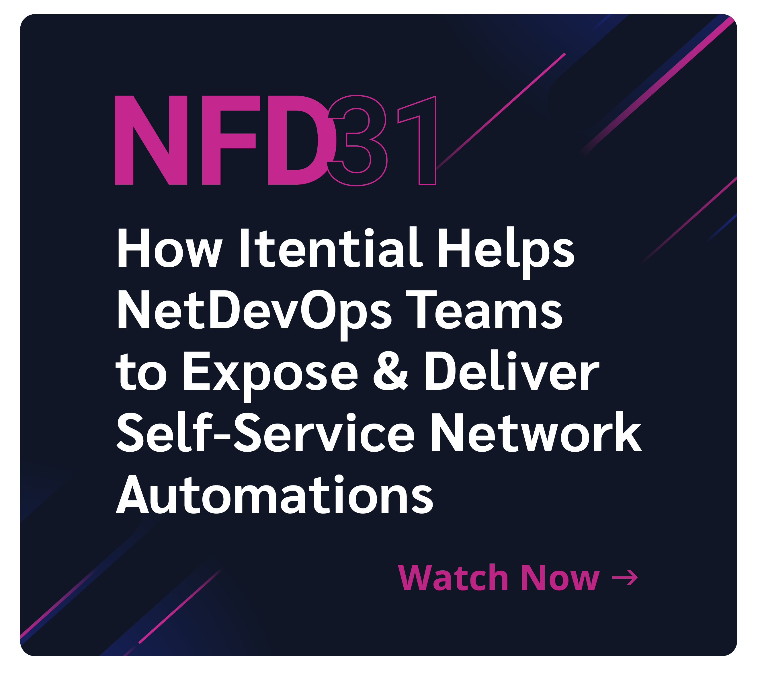 Enable Network as a Service with Itential
