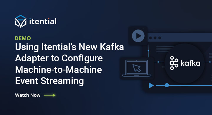 Using Itentials New Kafka Adapter To Configure Machine To Machine Event Streaming Itential Demo