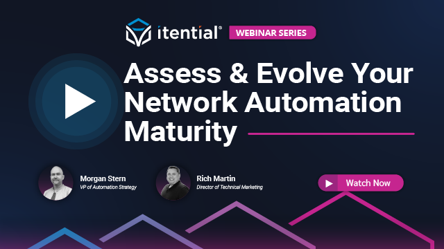 Network Automation & Orchestration Maturity Model: How to Assess ... Network Automation & Orchestration Maturity Model: How to Assess ...
