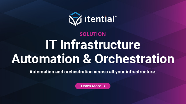 It Infrastructure Automation With Itential