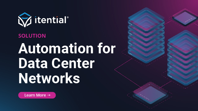 Data Center Network Automation And Orchestration With Itential