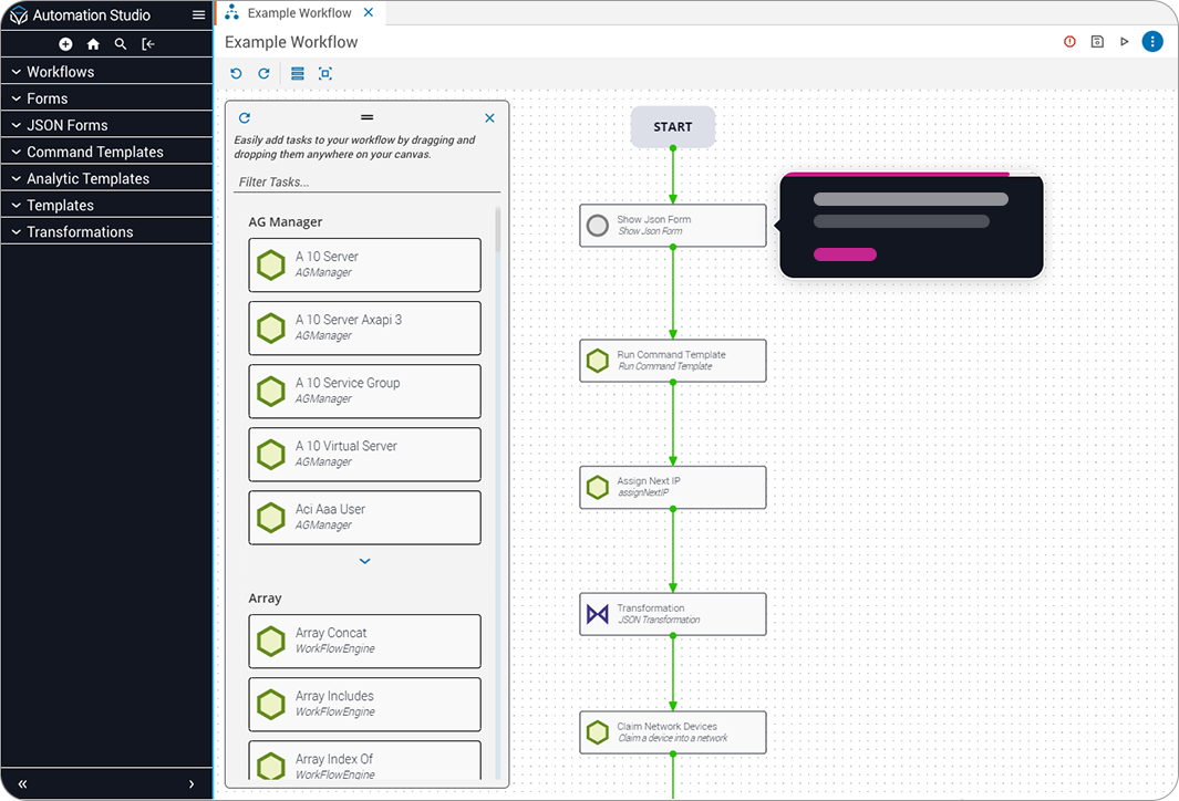 Tour Itentials Network Automation And Orchestration Products 7400