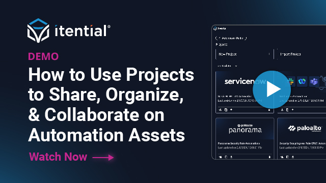 How to Use Projects to Share, Organize, & Collaborate on Automation ...