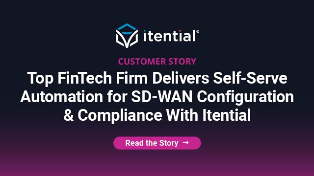 Fintech Firm Delivers Self Serve Sd Wan Configuration With Itential