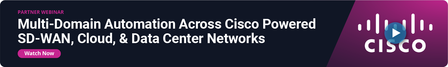 Itential For Cisco Powered Networks Itential Network Orchestration