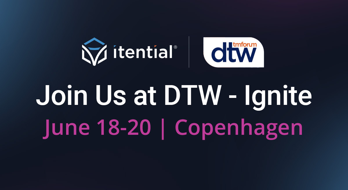 Join Itential @ TM Forum's DTW Ignite 24