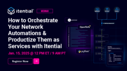 Itential: Automate & Orchestrate Your Network at Scale
