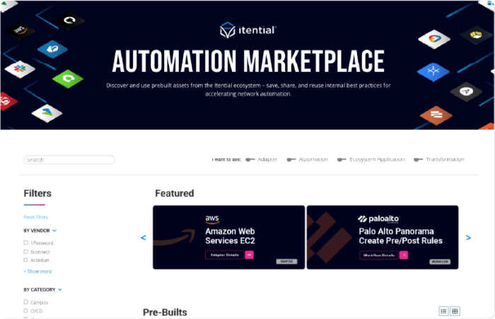 Itential Developer Tools for Network Automation
